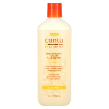 Cantu Shea Butter Deep Cleansing Cream Shampoo, For Oily & Thick Hair ...