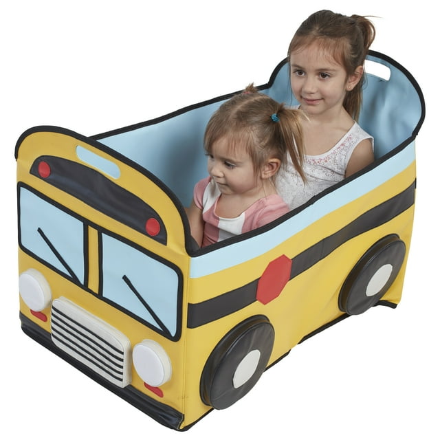 ECR4Kids SoftZone My Safe Space Toy School Bus for Kids - Walmart.com