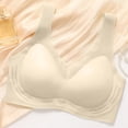 BRGZLK Wireless Bras for Women 2026 Trendy Solid Color Push Up Full ...