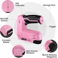 WORKPRO Electric Staple Gun, 2-in-1 Brad Nailer, 2000 Staples, USB ...