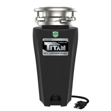 American Standard Elite ASE-90 Slim Line Garbage Disposal, 3/4 HP, 2700 ...