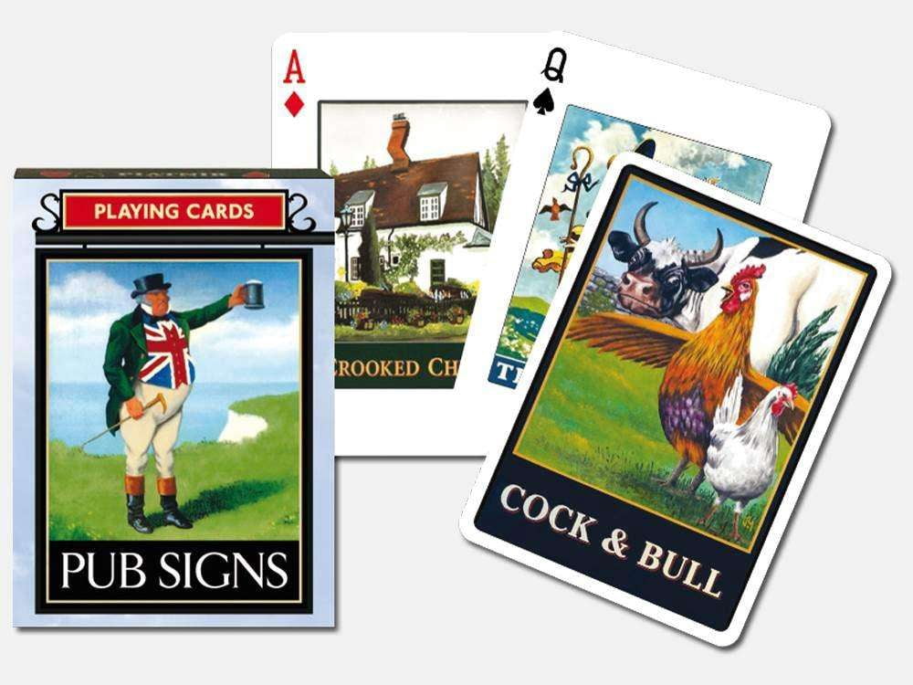 Pub Signs Playing Cards by Piatnik - Walmart.com