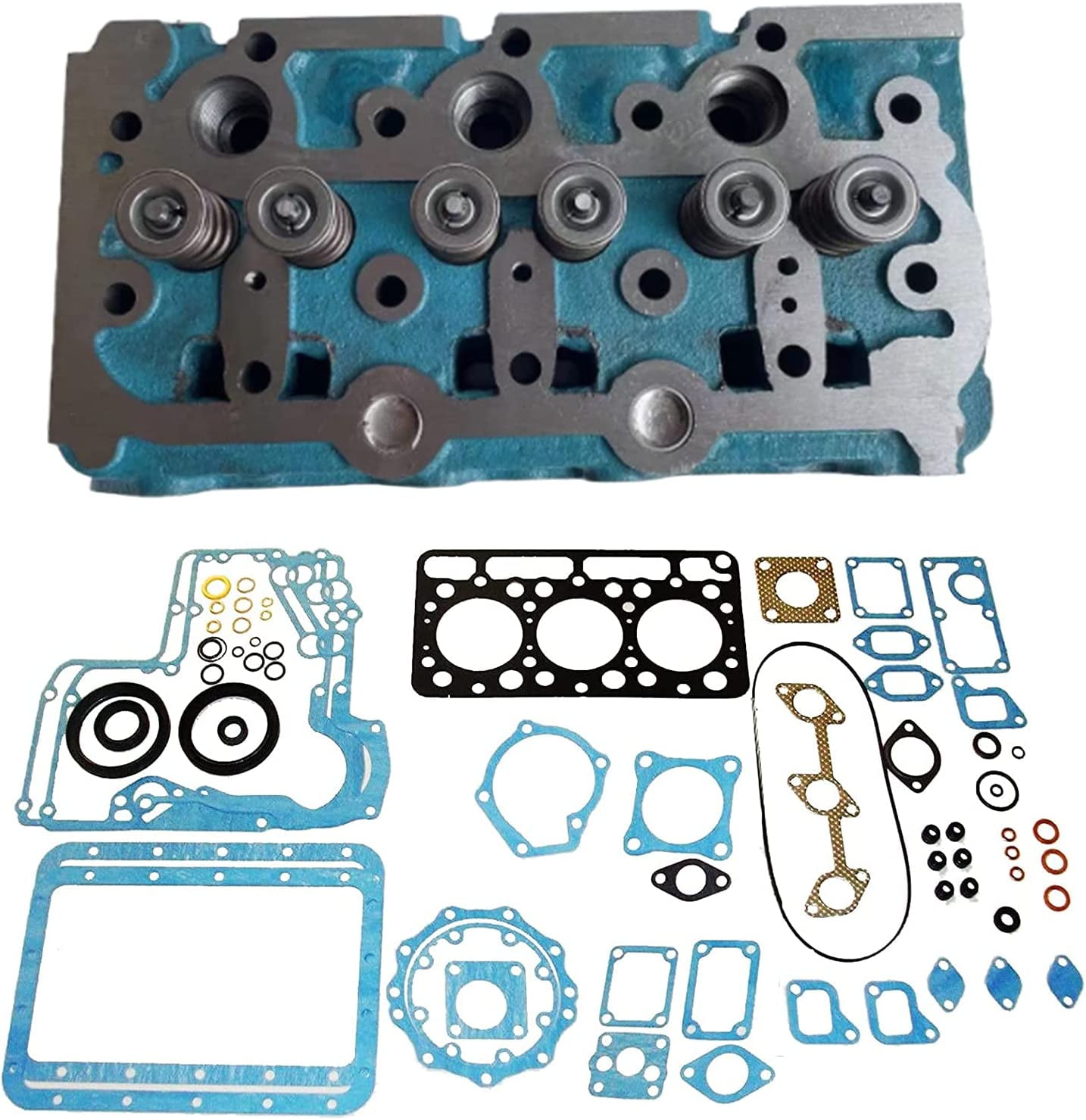 Seapple D850 D950 Complete Cylinder Head Loaded & Full Gasket Set ...