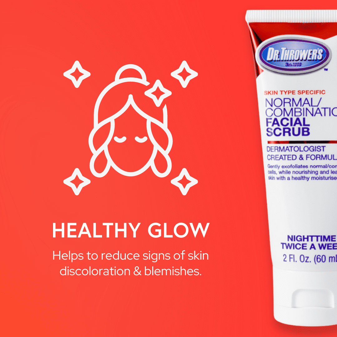 Dr. Thrower’s Facial Scrub for Normal/Combination Skin with Jojoba Oil ...