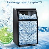 KOFUN Commercial Ice Maker 33lbs, Per 24 Hours with 100 lbs, Ice Maker ...