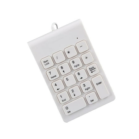 Ustyle Mini USB 18-keys Num Pad Numeric Keypad Keyboard Number for ...