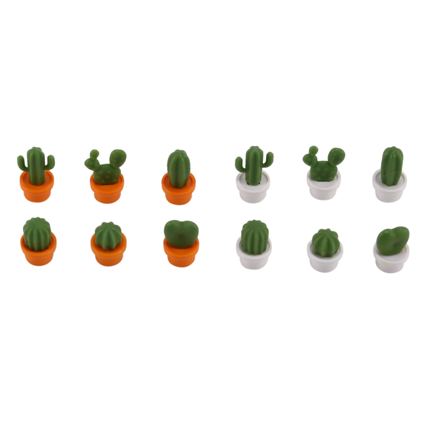 Click here for Unbranded 12 Pcs Cute Cactus Refrigerator Magnets... prices