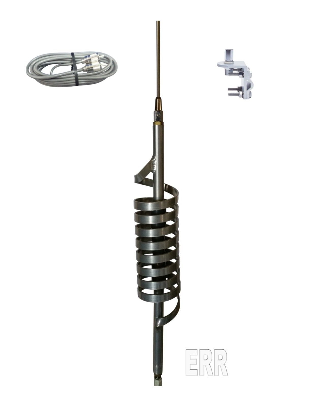 Monkey Made MM9 CB Radio Antenna, Medium Shaft, 18FT BELDEN COAX ...