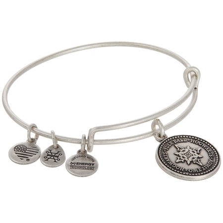 Alex and Ani Harry Potter Yule Ball Expandable Wire Bangle Bracelet Silver One Size | Walmart Canada