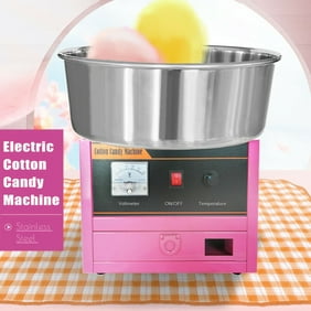 Family Party Safe Cute Red Stainless Steel Casual Cotton Candy Machine ...