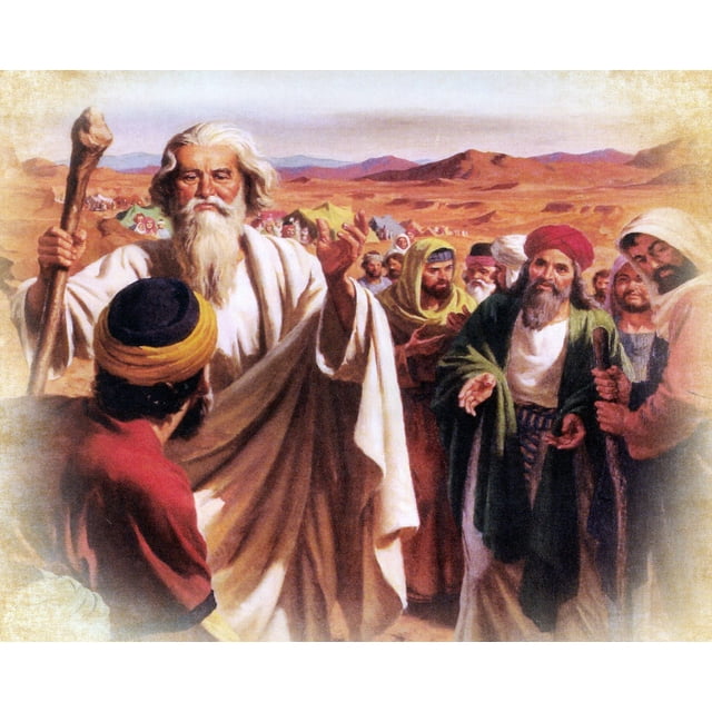 Catholic print picture - Joshua & Caleb Believe God T - 8" x 10" ready ...