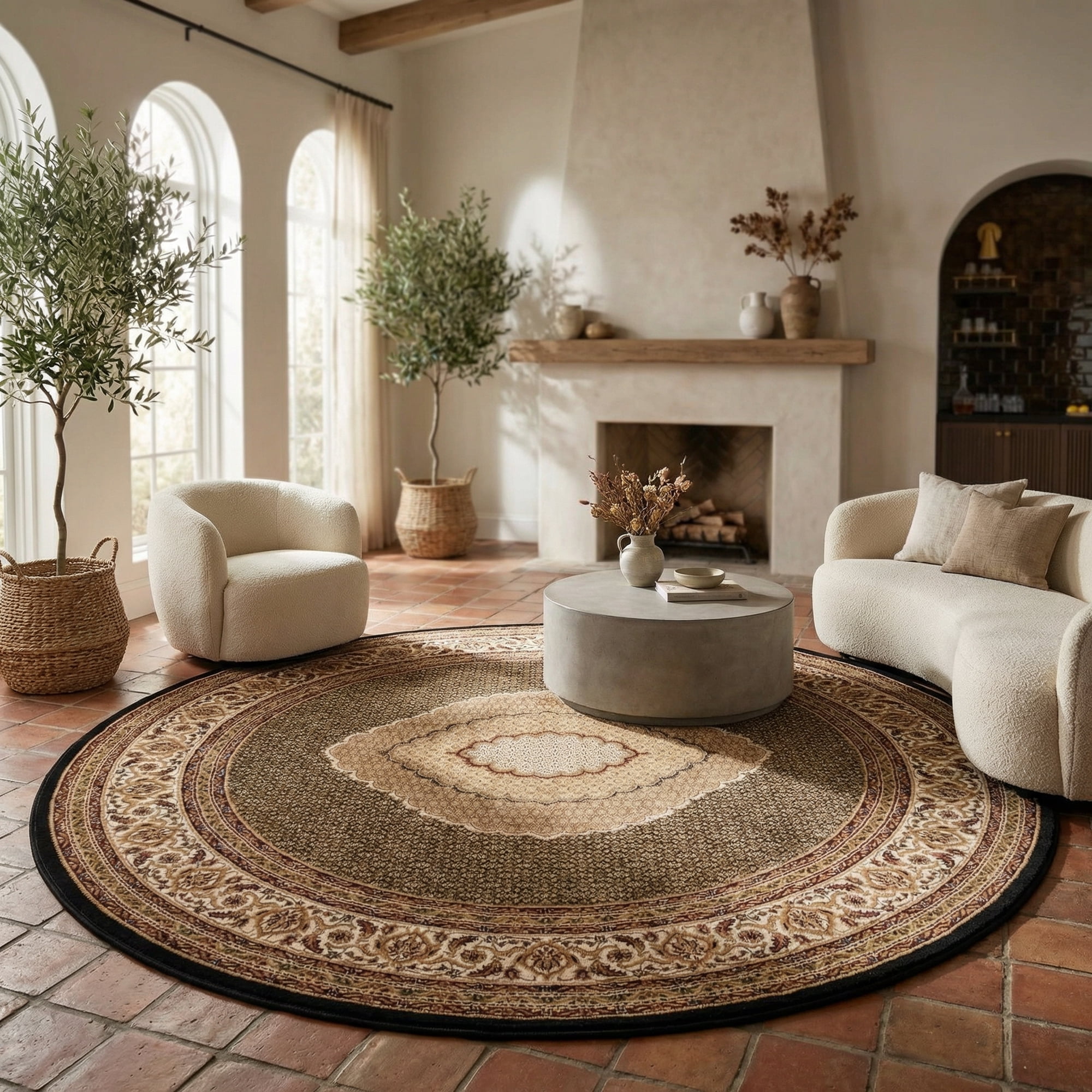 Click here for Rug Branch Majestic Blue 10x13 76 Round prices