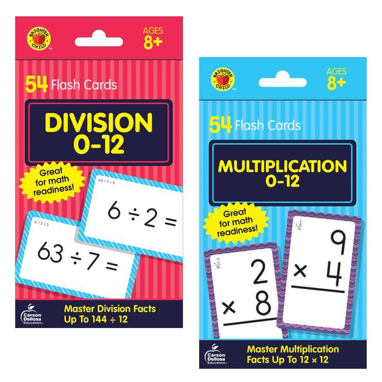 Flash Card Set: Multiplication 0 to 12 Flash Cards (Paperback ...