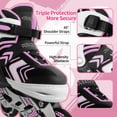 MammyGol Light Up Skates for Kids Girls Boys，Adjustable Inline Skates ...
