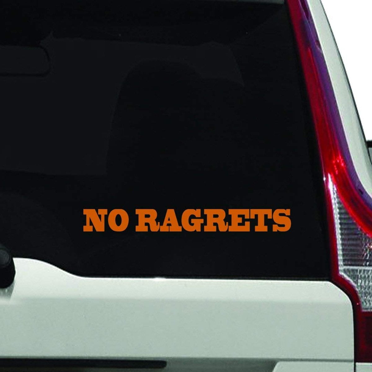 VWAQ No Ragrets- Funny Vehicle Vinyl Window Decal - Walmart.com