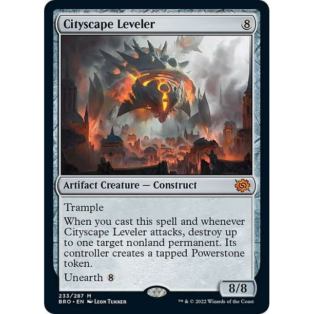 MtG The Brothers' War Mythic Rare Cityscape Leveler - Walmart.com