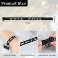 6PCS WWJD Bracelet for Women Men, Christian Gifts Wristbands, WWJD ...
