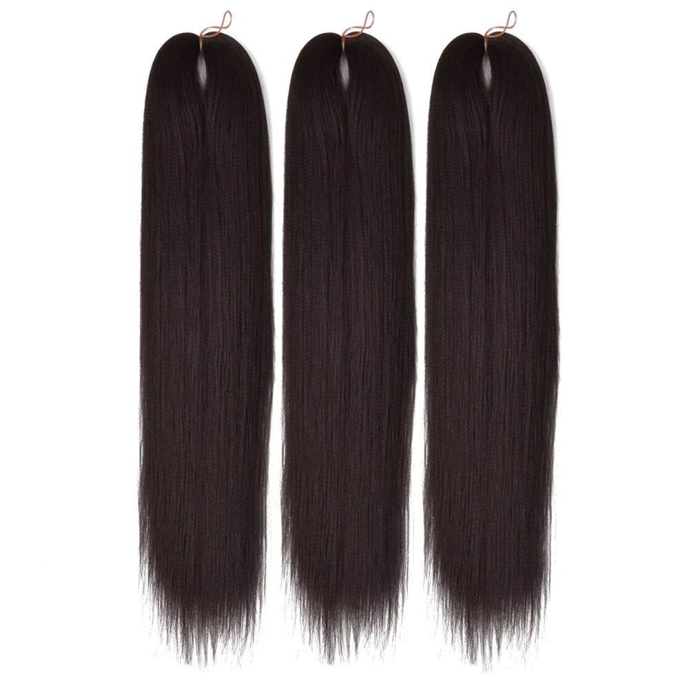 Dosso Beauty 3 Bundle Pack 28" Pre-Stretched Hypoallergenic Itch-Free ...