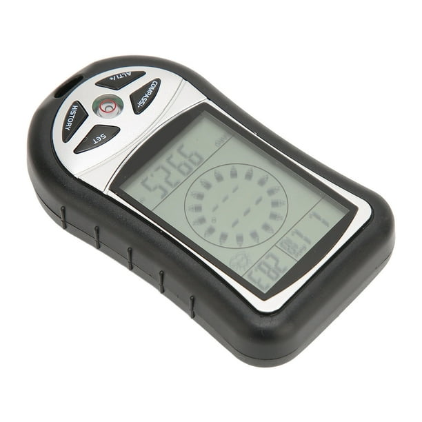 Digital Altimeter, 8 In 1 Digital Compass Barometer Multifunctional ...