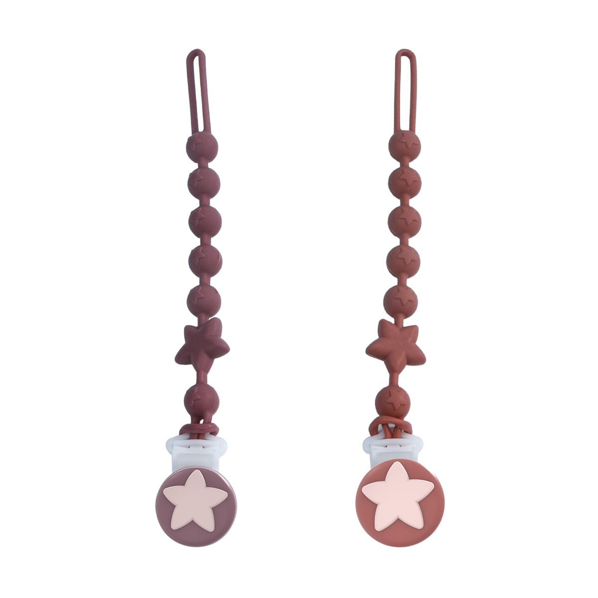 Click here for Taiwo Silicone Pacifier Clip Holder With One Piece... prices