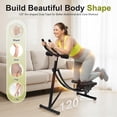 Ab Machine, Adjustable Maquina para Hacer Abdominales Ab Workout ...