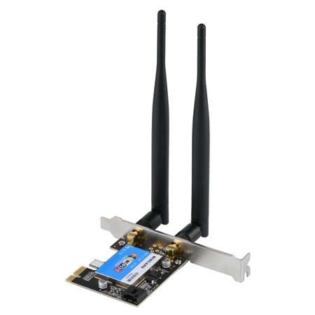 Herwey Dual Band PCIE Wireless Card,PCIE Network Card 433Mbps Dual Band ...