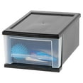 Iris Usa 7qt 1 75gal Plastic Stacking Drawer White