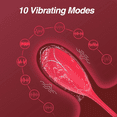 Vibrator Small Toy For Adult Virbrater Toys2024 A Newly Shape Red Rose Sex Tool Stimulator For