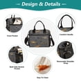 ALAZA Cool Truck Print Cooler Lunch Bag Insulated Reusable Lunch Tote ...