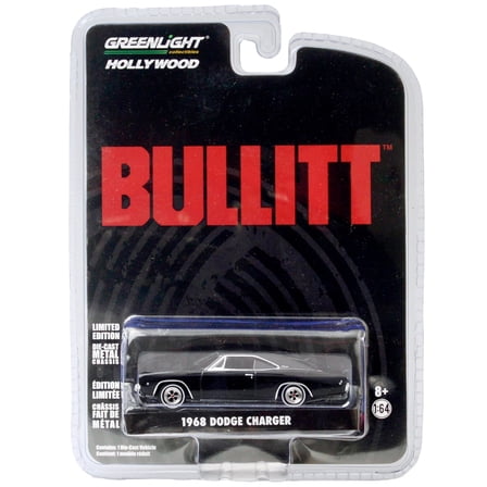1968 Dodge Charger R/T Black "Hobby Exclusive" 1/64 Diecast Model Car ...
