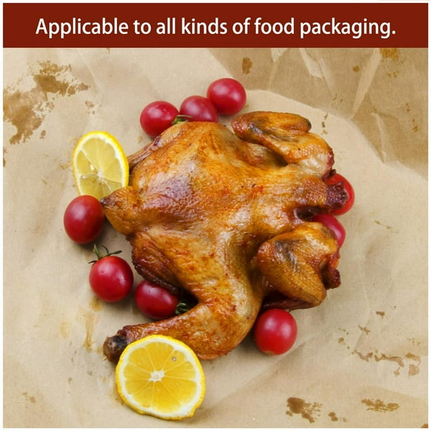 Kraft Butcher Paper Roll 17*2043in BBQ Paper Food Grade Unbleached and ...