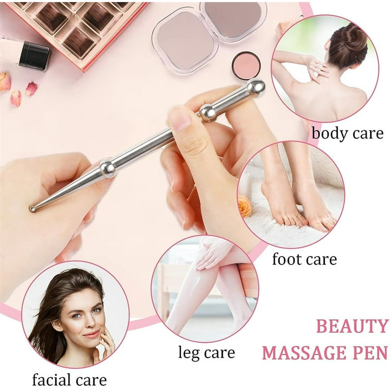 Face Massager Tool Tkrady Facial Reflexology Massage Tool Stainless ...