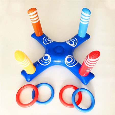 Ring Toy Inflatable Pool Float Row Toys Interactive Party Toy for Kids ...