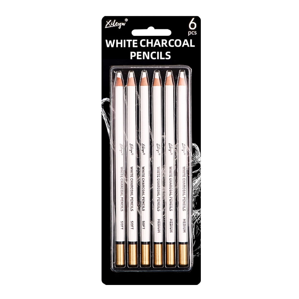 Click here for Shisuyan 6pcs White Charcoal Pencils Sketch White... prices
