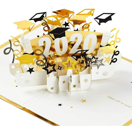 Hallmark Signature Paper Wonder Class of 2020 Pop Up Graduation Card ...