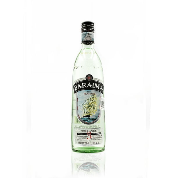 PACK DE 6 RON BARAIMA PLATINO 750ML | Bodega Aurrera en línea