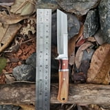 Doom Blade Tactical Combat Full Tang Outdoor Hunting Knife with Wooden ...