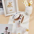 2Rolls 2 Styles Eye Kraft Paper Stickers Adhesive Roll Sticker Labels ...