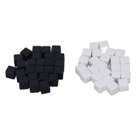 Small Write On Dice, Square Dice 6 Sides DIY Numbers Waterproof For ...