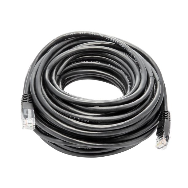 ONN ™ 15.2 meter RJ45 CAT 5E Network Cable (Black) - Walmart.ca