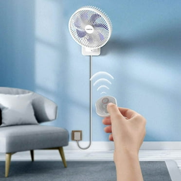 16" Wall Mount Fan with Remote Control - Walmart.com