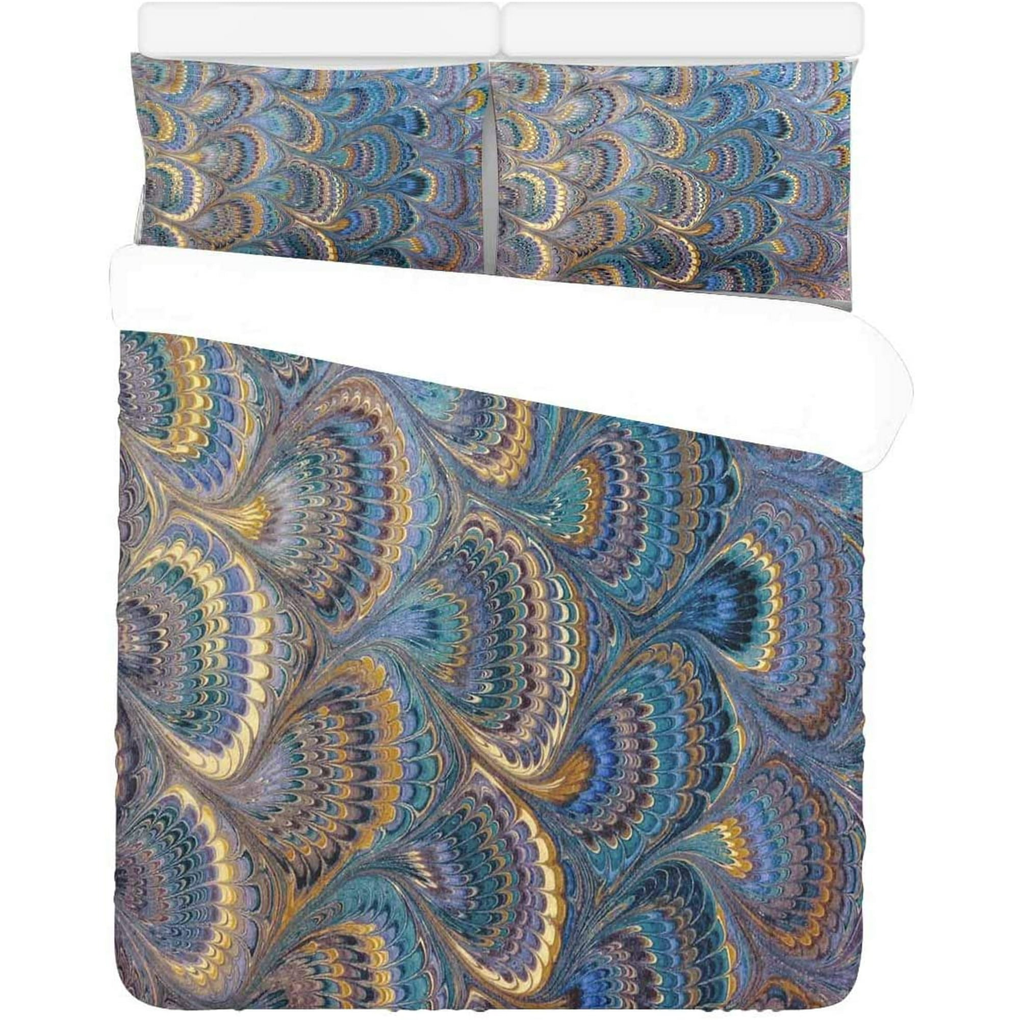 Click here for Poglip 3 Piece Bedding Set Funny Floral Pattern Tw... prices