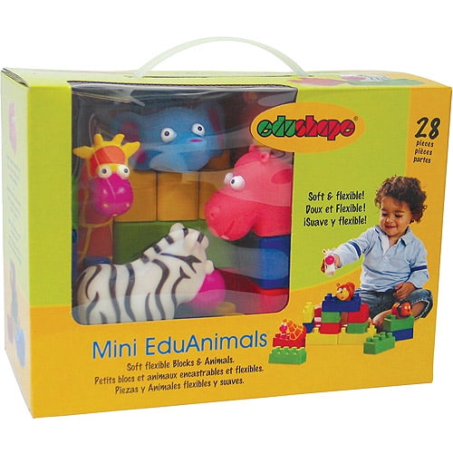 Edushape Mini EduAnimals, 28-Piece - Walmart.com