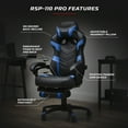 RESPAWN 110 Pro Gaming Chair - Gaming Chair with Footrest, Reclining ...