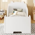 Leumius Twin Size Floor Bed for Kids,Solid Wood Montessori Floor Bed ...