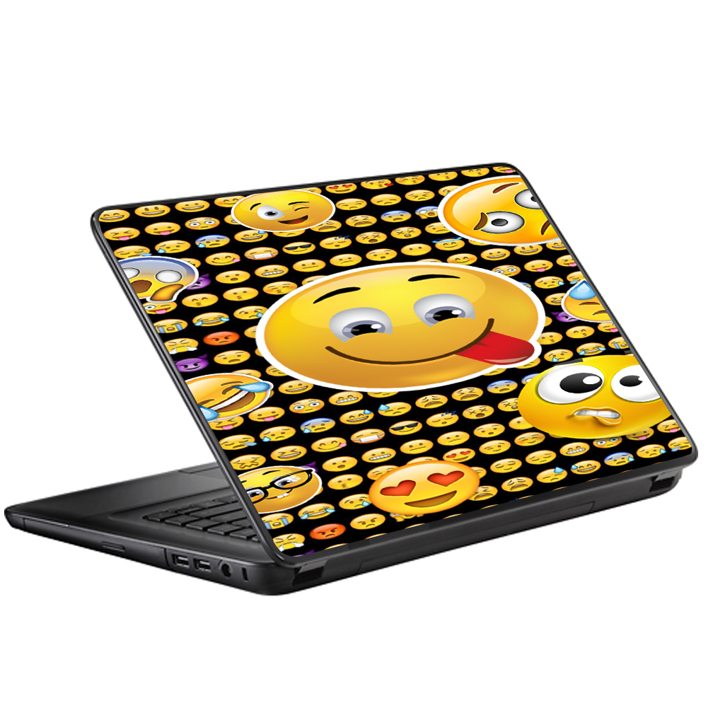 Skin Decal For Hp 2000 Laptop (2013-14) 15.6" 15" / Silly Emojis ...