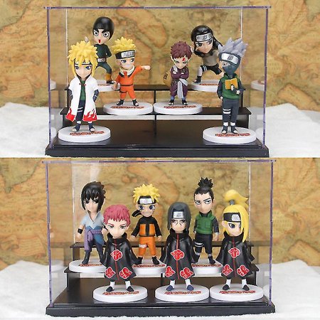 Naruto Anime Action Figure Toy Model Gift With Transparent Display Box ...