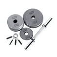 CAP Barbell Standard Cast Iron Weight Plate, 5 Lbs. Gray - Walmart.com
