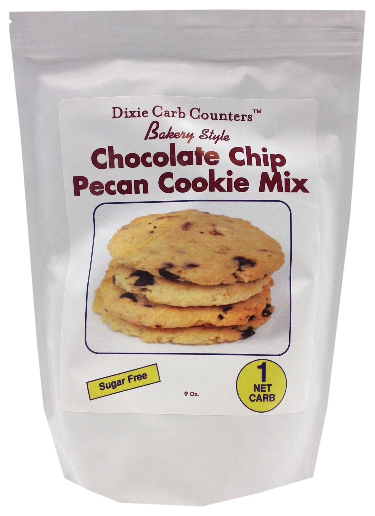 Dixie USA Carb Counters Chocolate Chip Pecan Cookie Mix (9 oz ...