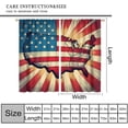 American Flag Blackout Curtains, United States Flag Independence Day ...